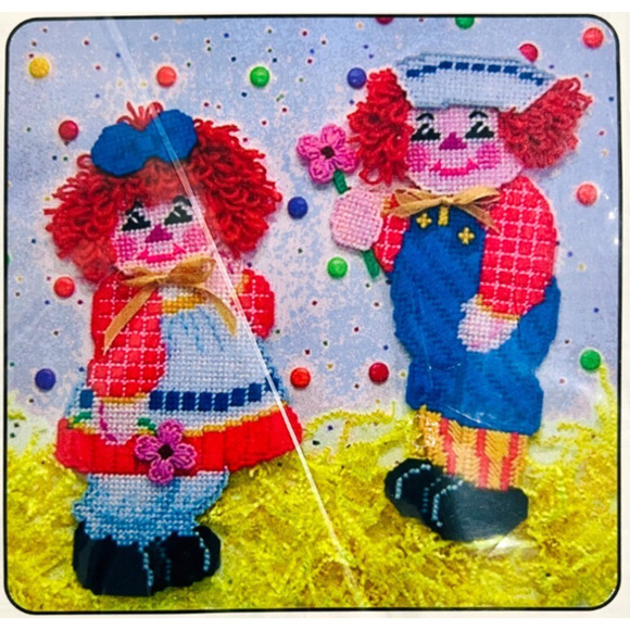 J & L Craft Designs | Other | Vintage Rag Doll Kit 8422 Temptations ...